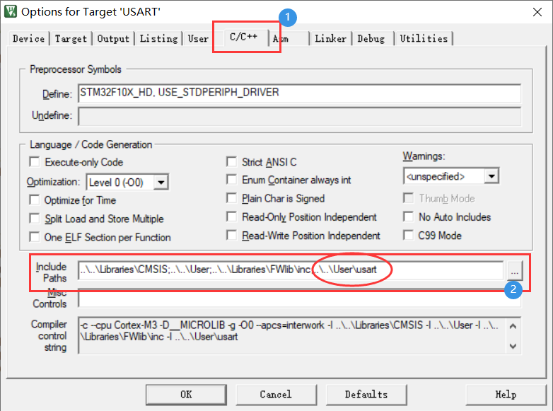 stm32串口通信 —— USART通信实践_usart and usart communication-CSDN博客